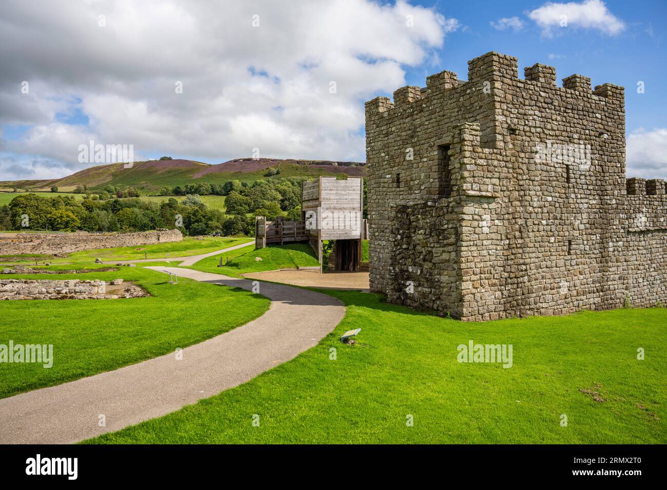 Milecastle reconstruction hi-res stock photography and images - Alamy