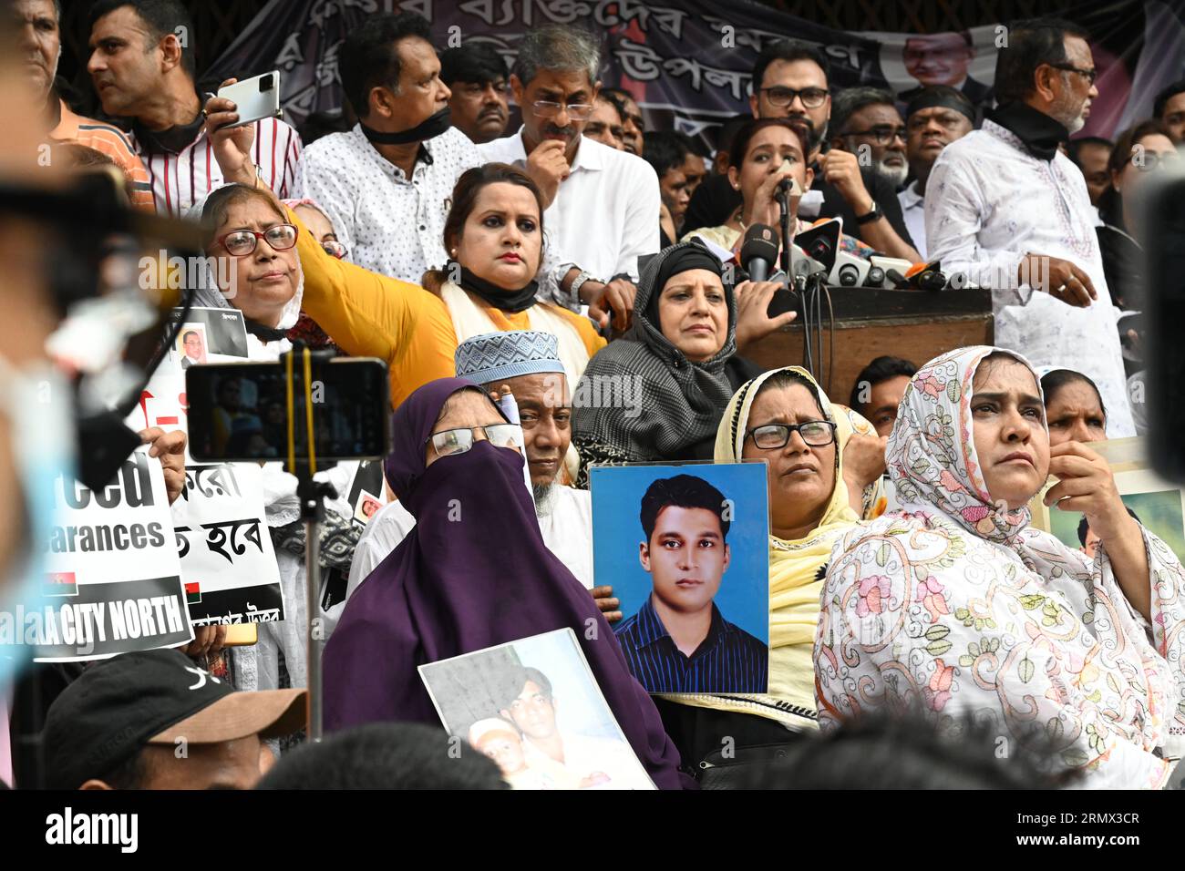 Family members and relatives of victims of enforced disappearance or ...