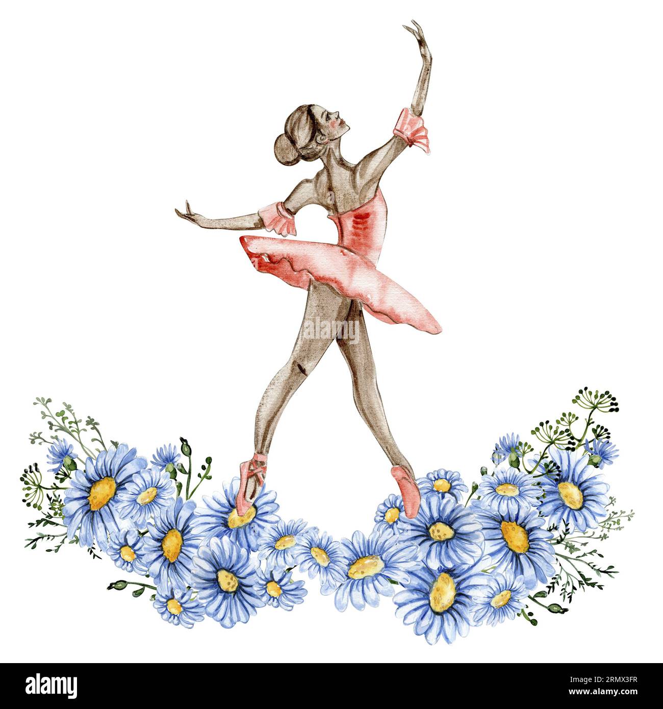 Baby Ballerina Illustration