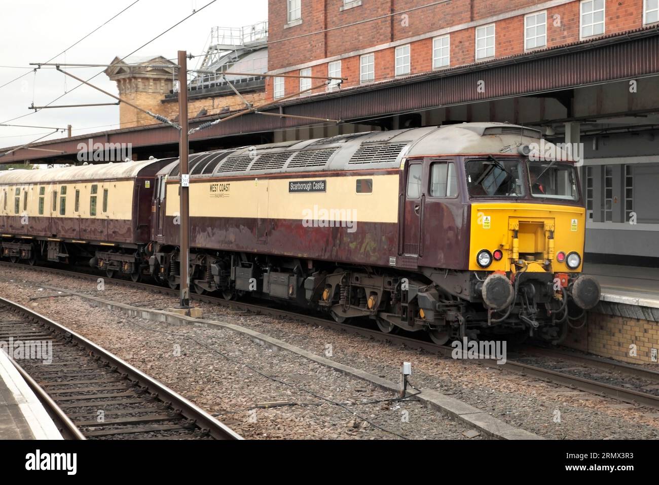 Class 57 diesel locomotive hi-res stock photography and images - Alamy