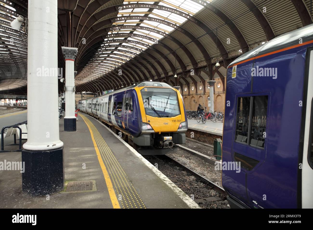 Northern Class 195 CAF-built "Civity" diesel multiple unit no. 195005 ...