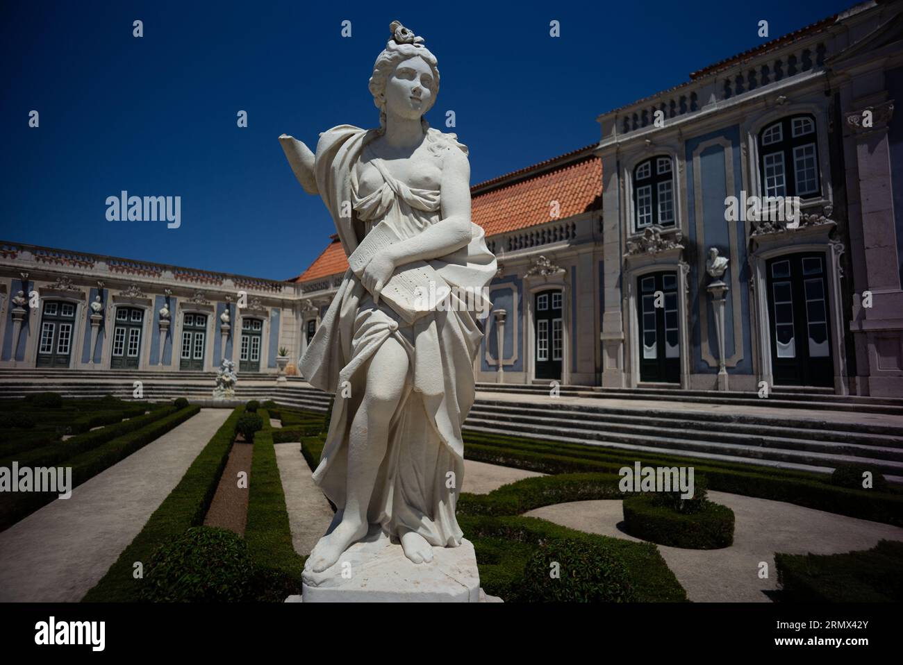 Royal Palace of Queluz is a French-inspired, Rococco style masterpiece ...