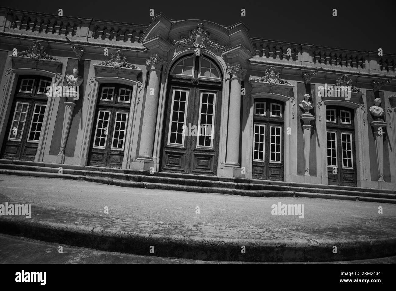 Royal Palace of Queluz is a French-inspired, Rococco style masterpiece ...