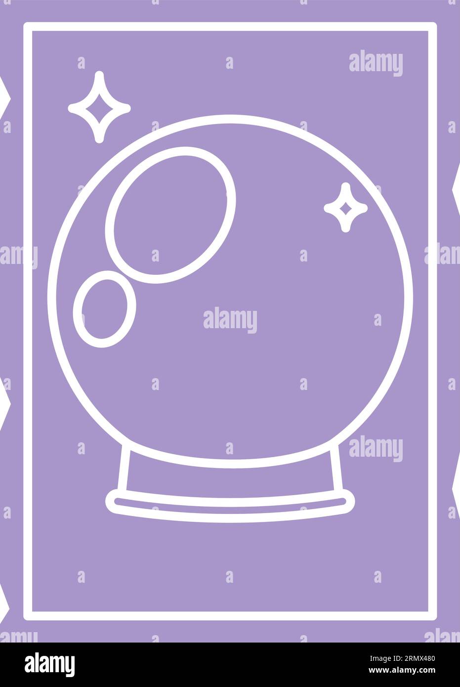 Crystal ball tarot card Cut Out Stock Images & Pictures - Alamy
