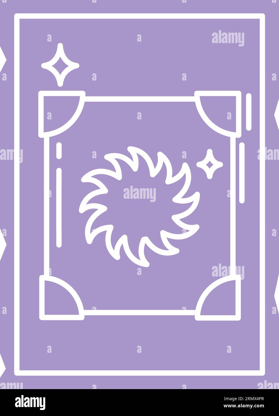 Outline of a magic book on a tarot card Vector Stock Vector Image & Art ...