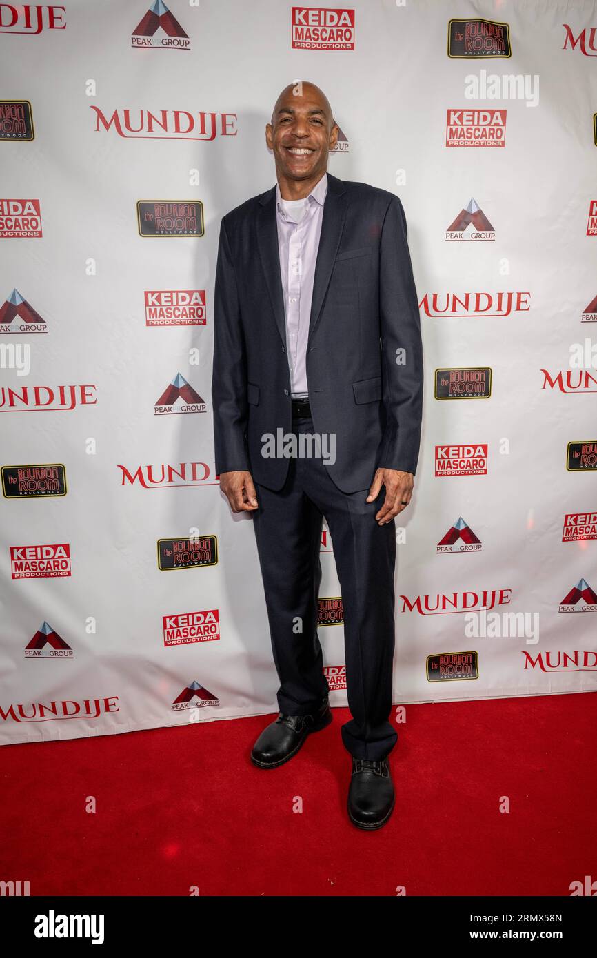 Los Angeles, USA. 29th Aug, 2023. Actor Shawn Davidson attends Mundije ...