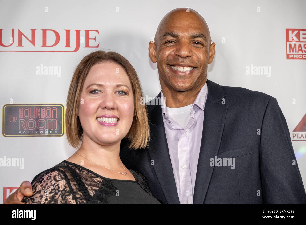 Los Angeles, USA. 29th Aug, 2023. Actor Shawn Davidson with wife ...