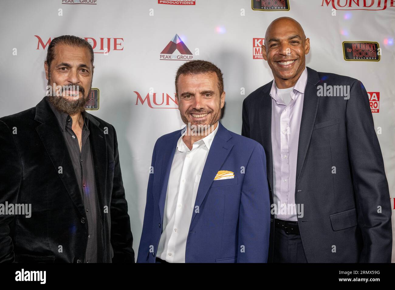 Los Angeles, USA. 29th Aug, 2023. Actor/ Producer Gino Salvano ...