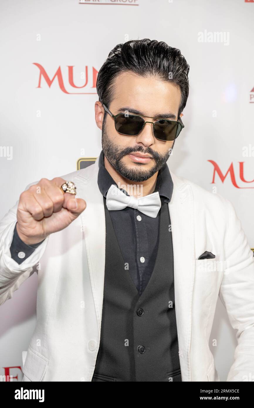 Los Angeles, USA. 29th Aug, 2023. Actor James Darius attends Mundije ...