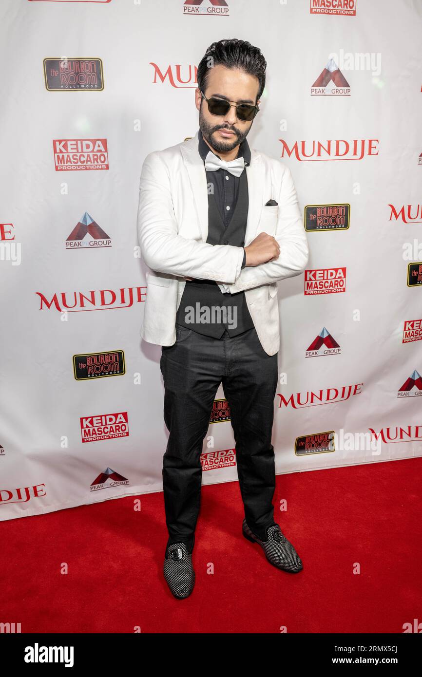 Los Angeles, USA. 29th Aug, 2023. Actor James Darius attends Mundije ...