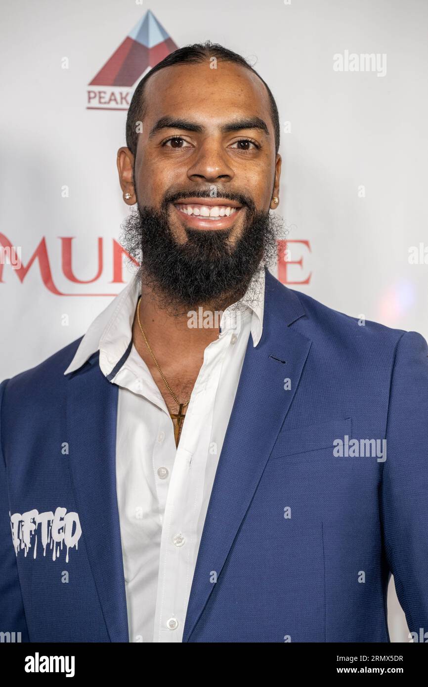 Los Angeles, USA. 29th Aug, 2023. Actor Matthew Horn attends Mundije ...