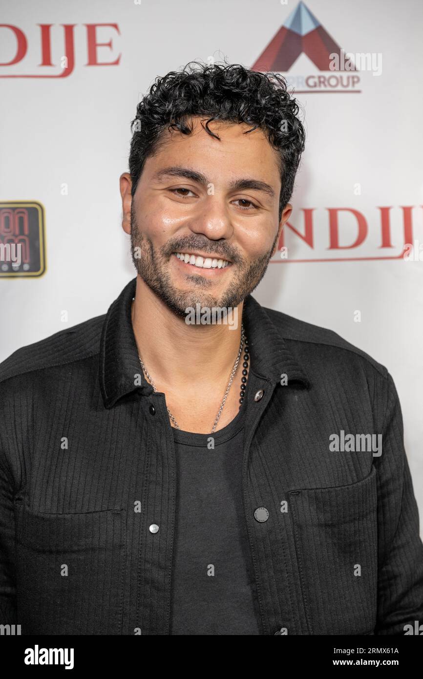 Los Angeles, USA. 29th Aug, 2023. Actor Mostafa Elmorsy attends Mundije ...