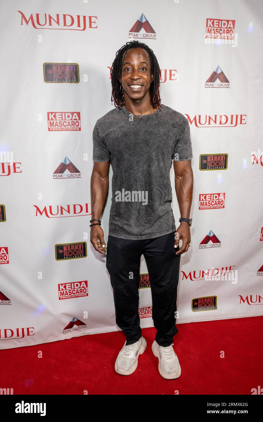 Los Angeles, USA. 29th Aug, 2023. Actor Shaka Smith attends Mundije ...