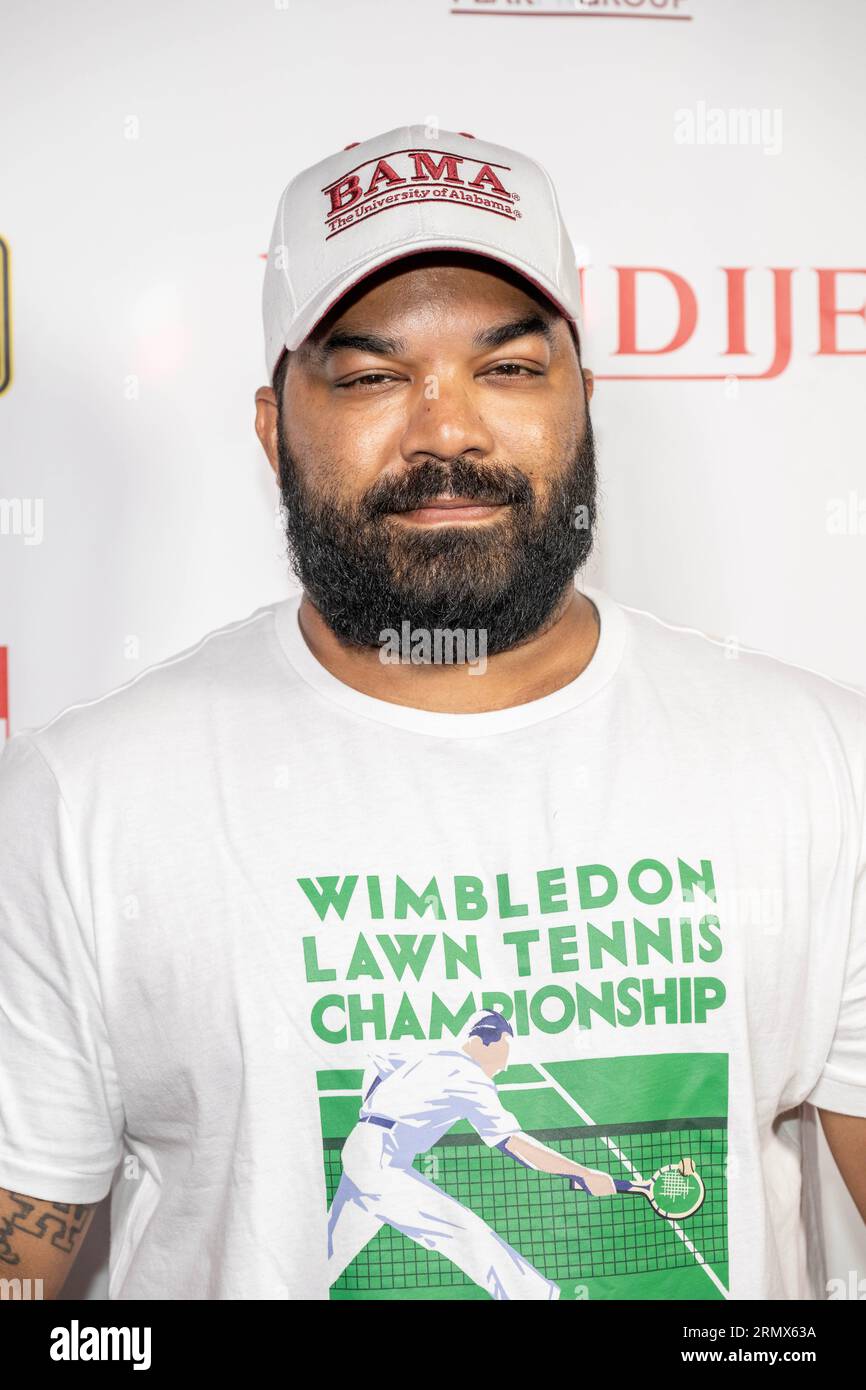 Los Angeles, USA. 29th Aug, 2023. Actor Adrian Dev attends Mundije ...