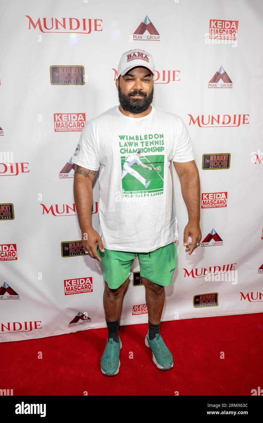 Los Angeles, USA. 29th Aug, 2023. Actor Adrian Dev attends Mundije ...