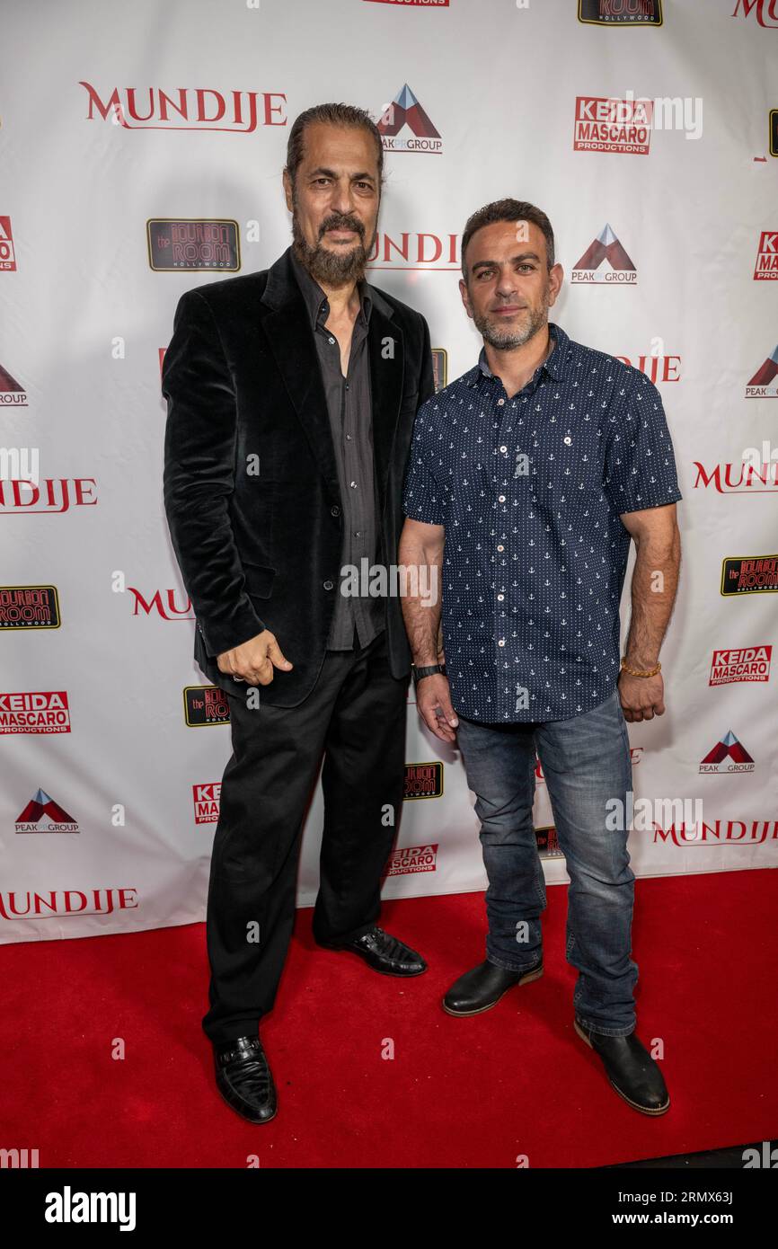 Los Angeles, USA. 29th Aug, 2023. Actor/ Producer Gino Salvano, Actor ...