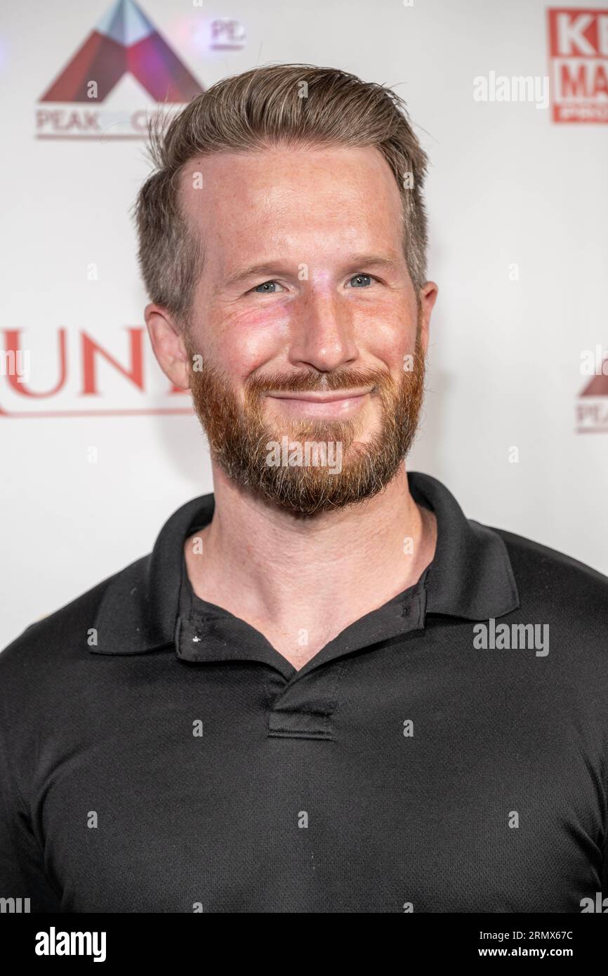 Los Angeles, USA. 29th Aug, 2023. Actor Jake Powers attends Mundije ...