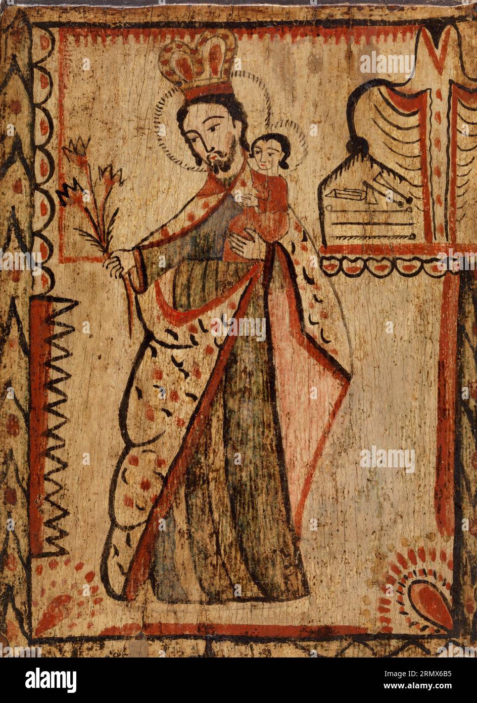 Saint Joseph the Patriarch (San José Patriarca) by José Rafael Aragón ...