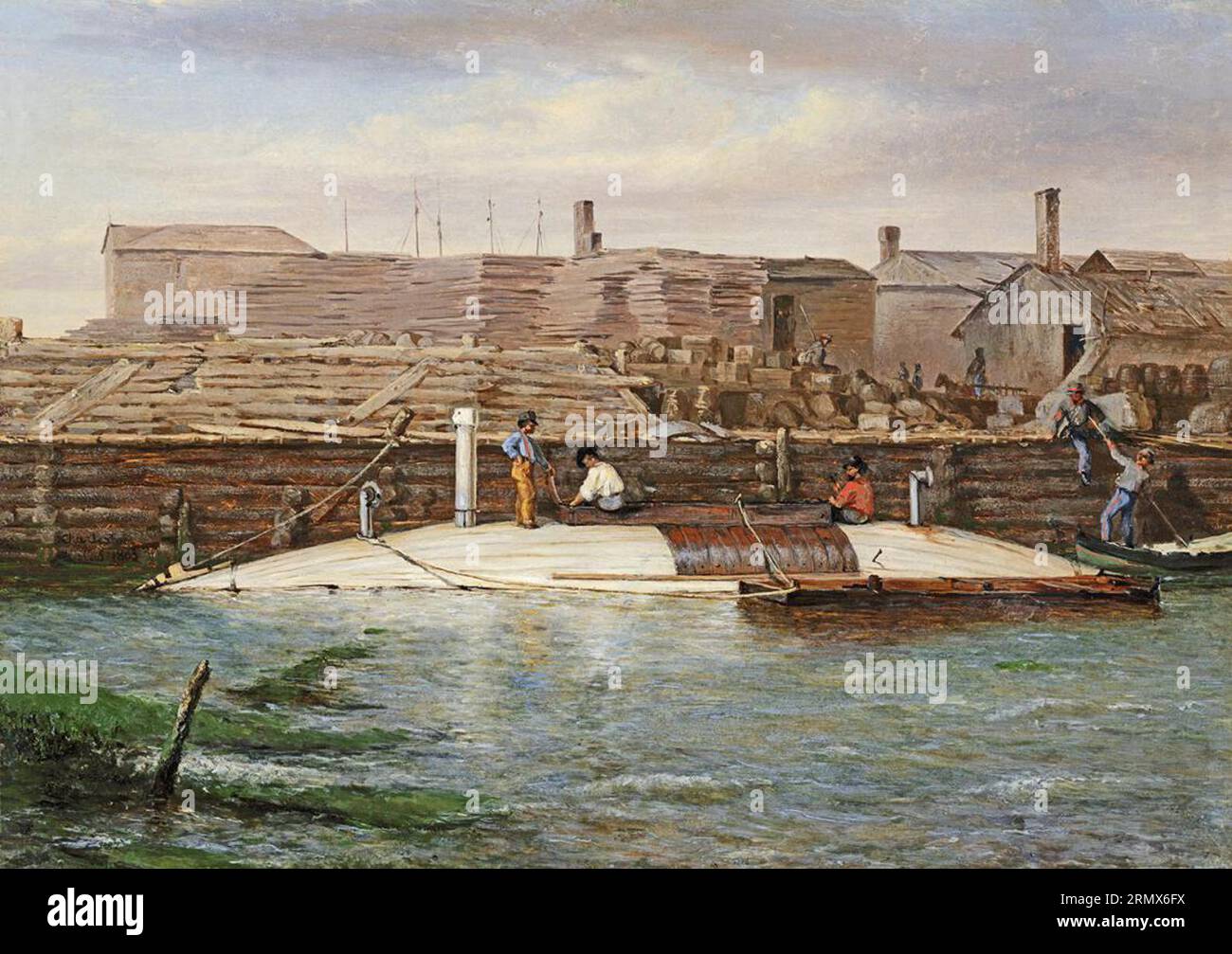 Torpedo Boat David at Charleston Dock, Oct. 25, 1863 1864 by Conrad ...