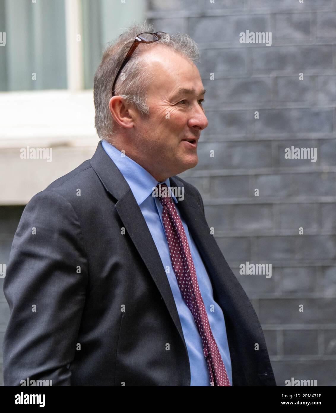 Downing street simon heart hi-res stock photography and images - Alamy