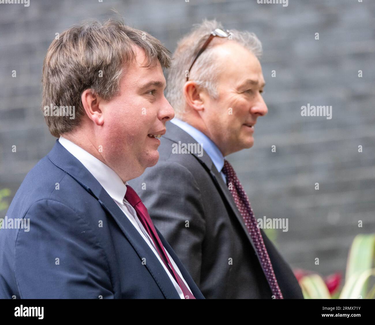 London, UK. 30th Aug, 2023. in Downing Street London UK Simon Hart ...