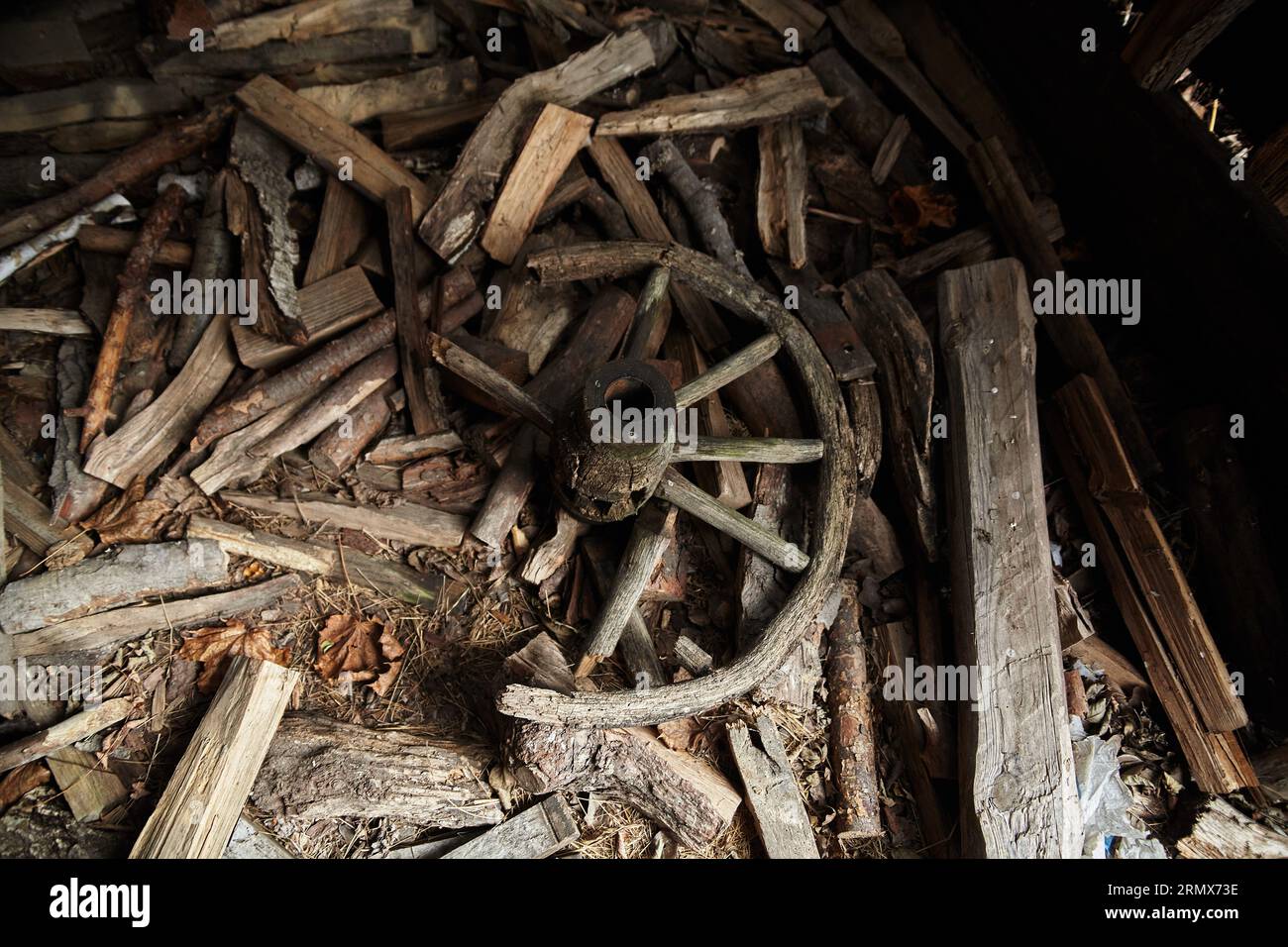 Detail of a cart used to transport goods Stock Photo - Alamy