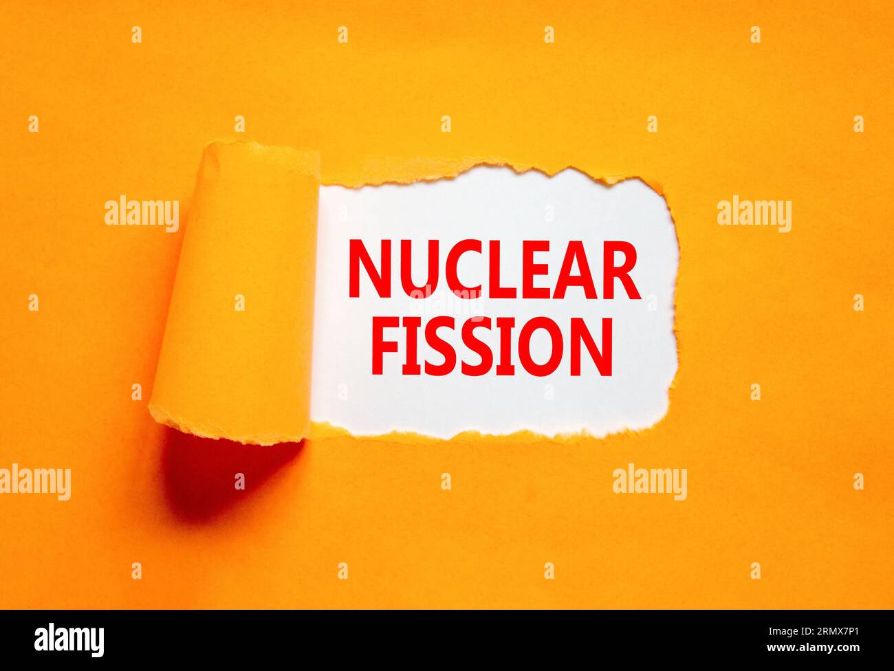 Nuclear fission symbol. Concept words Nuclear fission on beautiful ...
