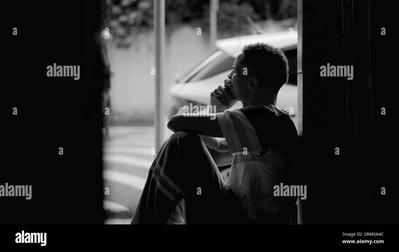 Person observing by the door hi-res stock photography and images - Alamy