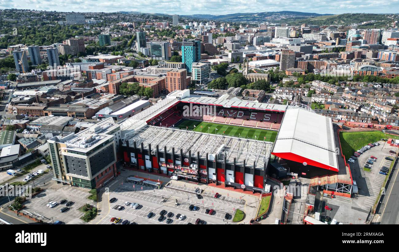 Bramall lane aerial hi-res stock photography and images - Alamy
