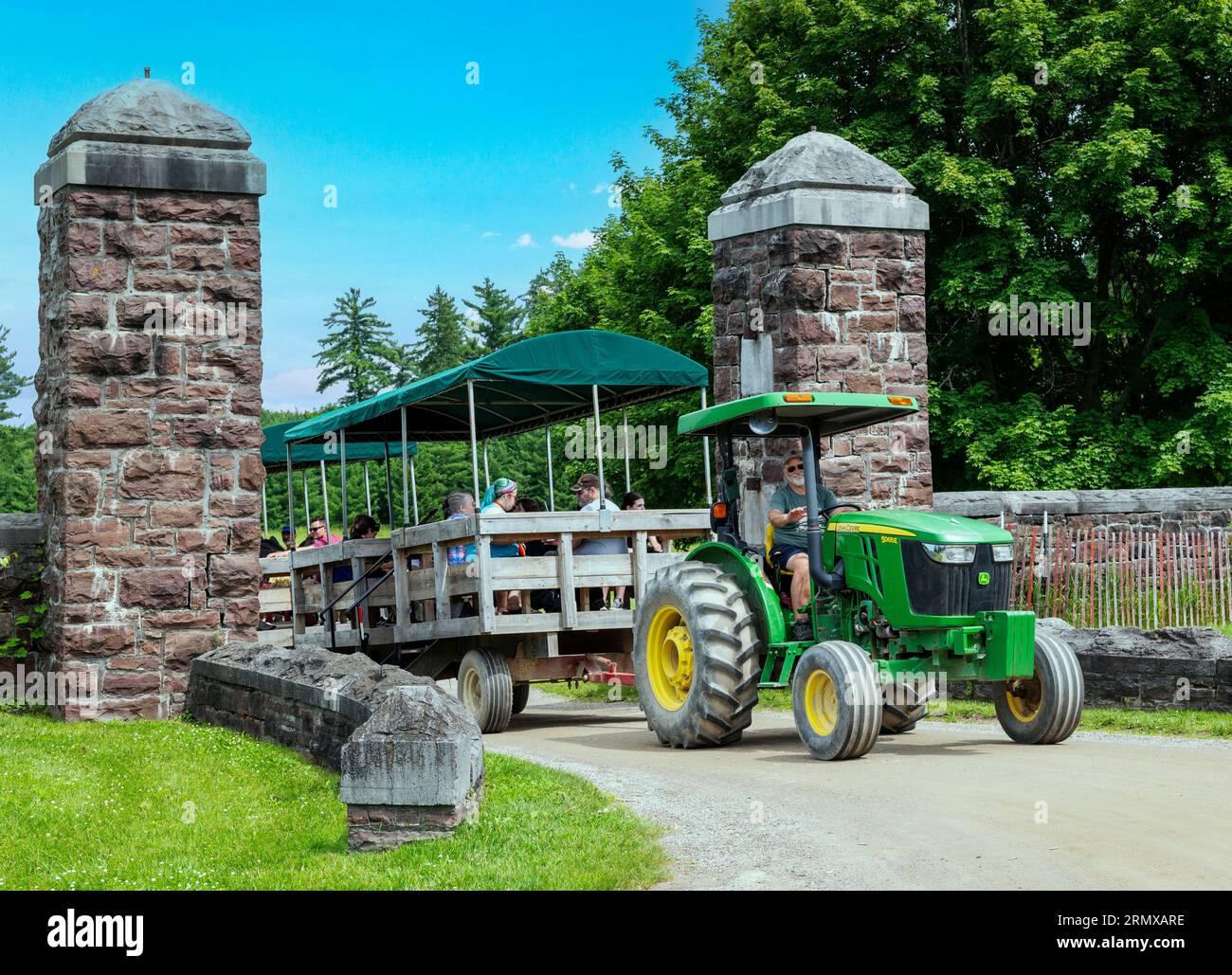 John Deere Tractor Pulling Wagon Buy John Deere Steel Stake Wagon Pink