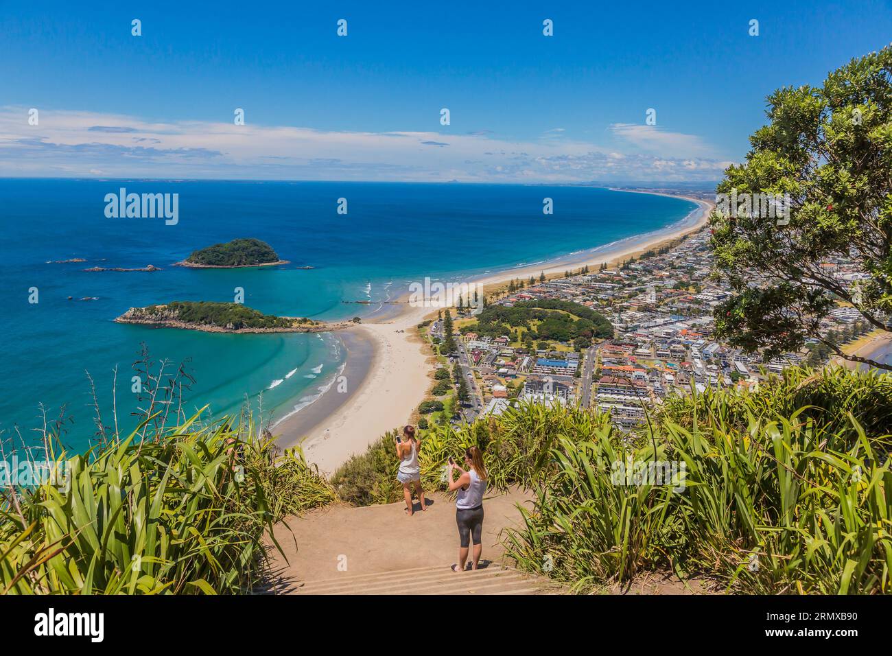 Aerial papamoa beach hi-res stock photography and images - Alamy