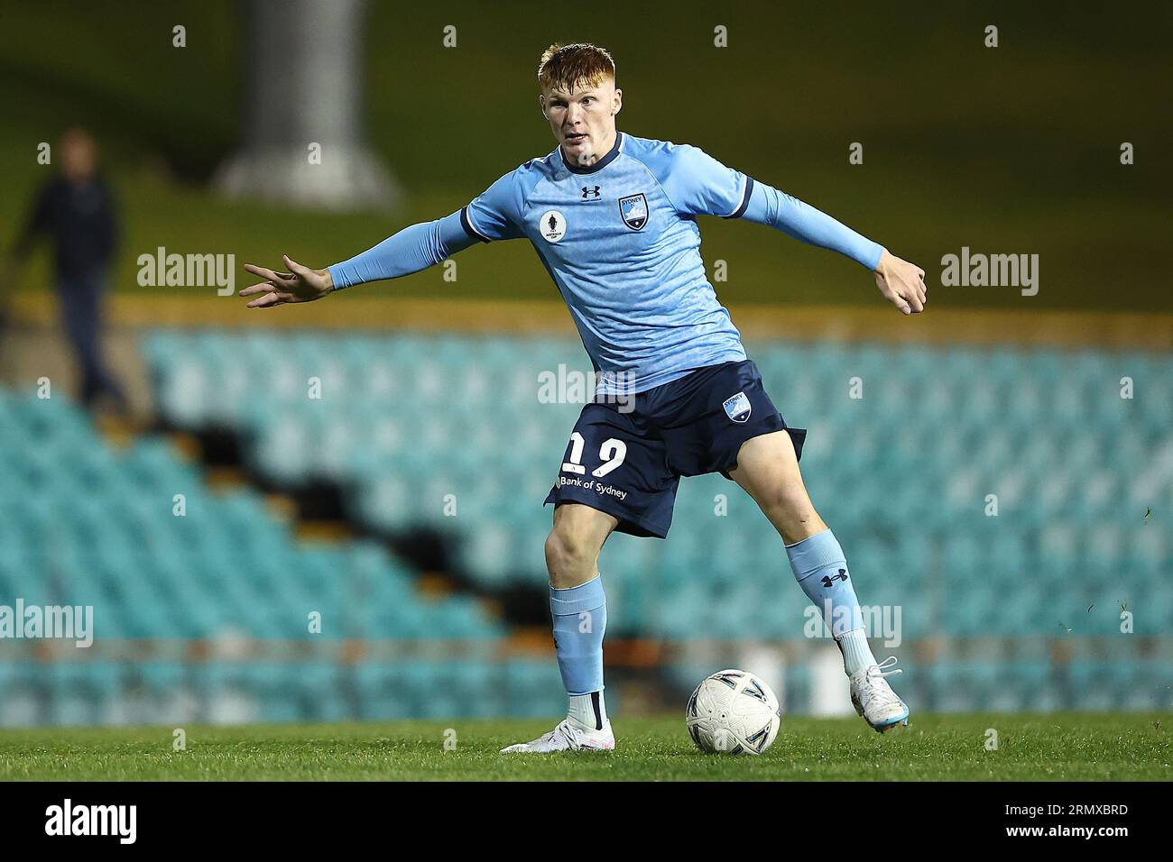 Sydney, Australia. 30th Aug, 2023. Mitchell Glasson of Sydney FC ...