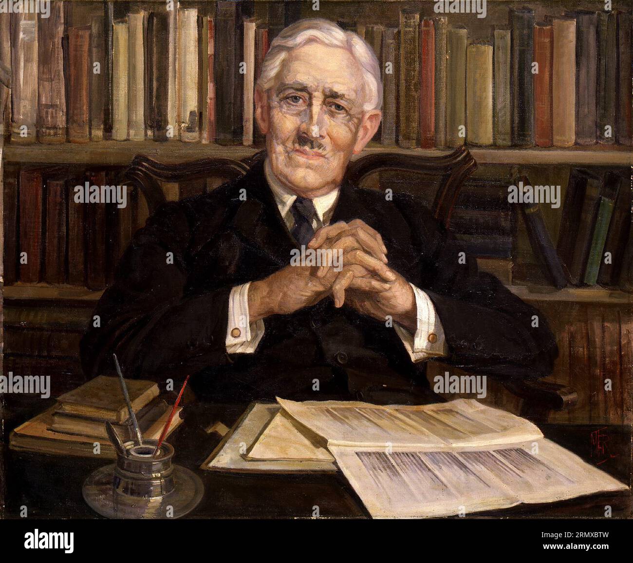 Sir Truby King, C.M.G. circa 1935 by Mary Elizabeth Tripe Stock Photo ...