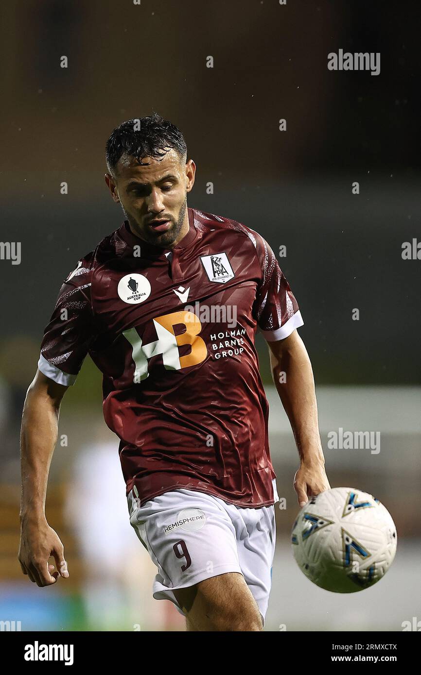 Sydney, Australia. 30th Aug, 2023. Jason Romero APIA Leichhardt gain ...