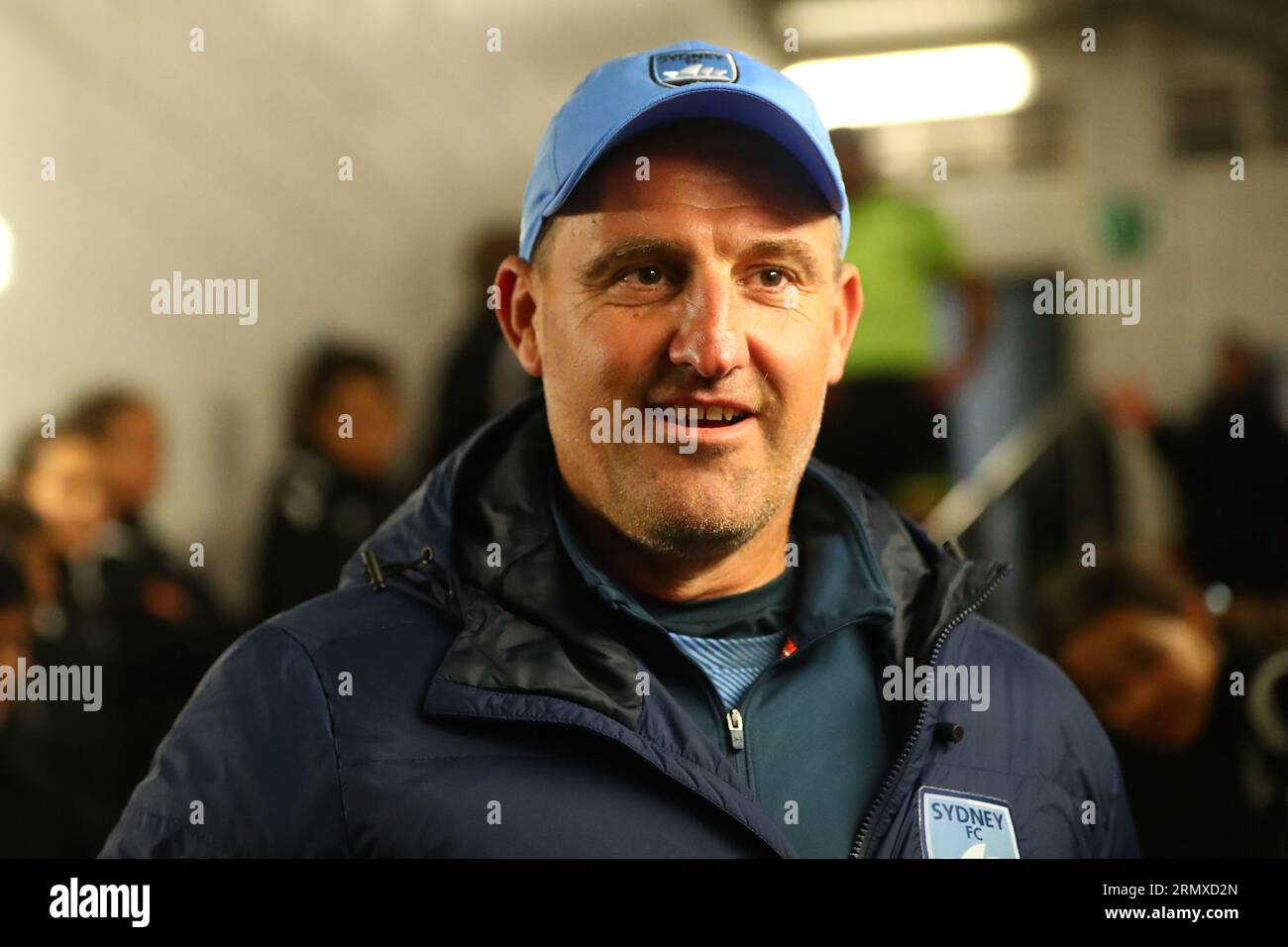 Sydney, Australia. 30th Aug, 2023. Assistant coach of Sydney FC David ...