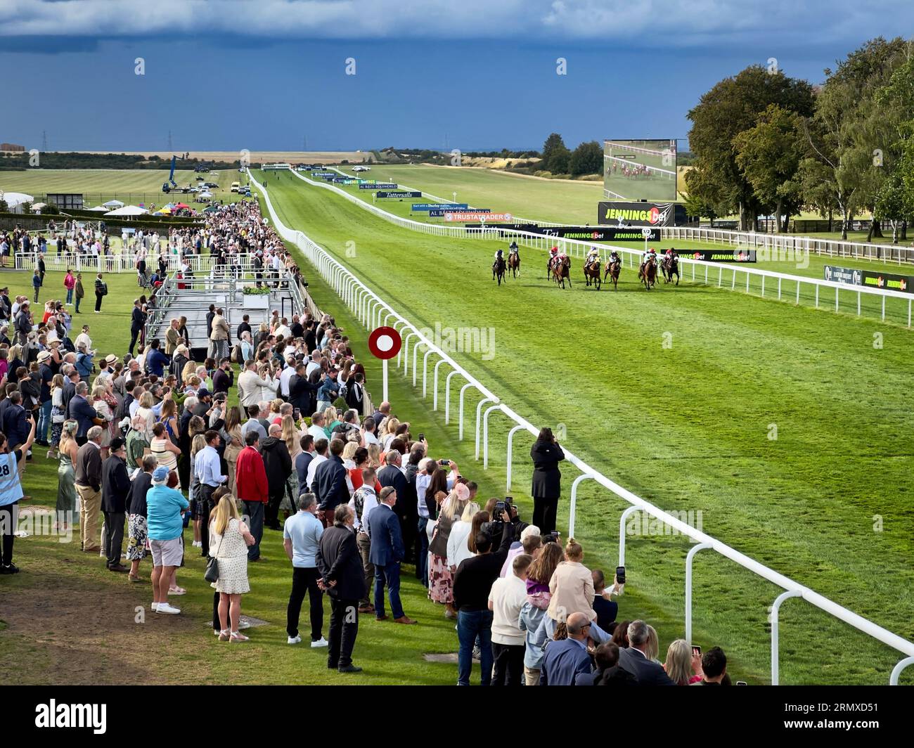 Races newmarket hi-res stock photography and images - Alamy