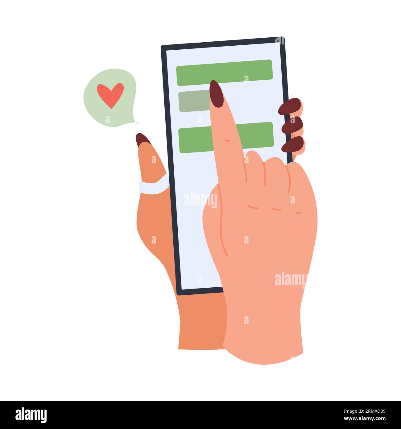 Social messages Cut Out Stock Images & Pictures - Alamy