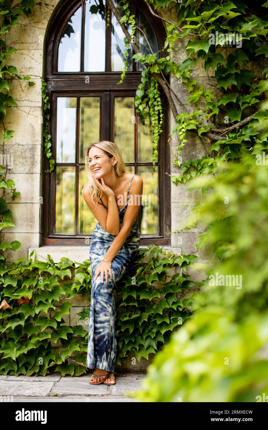 Joyful beautiful young caucasian woman hi-res stock photography and ...