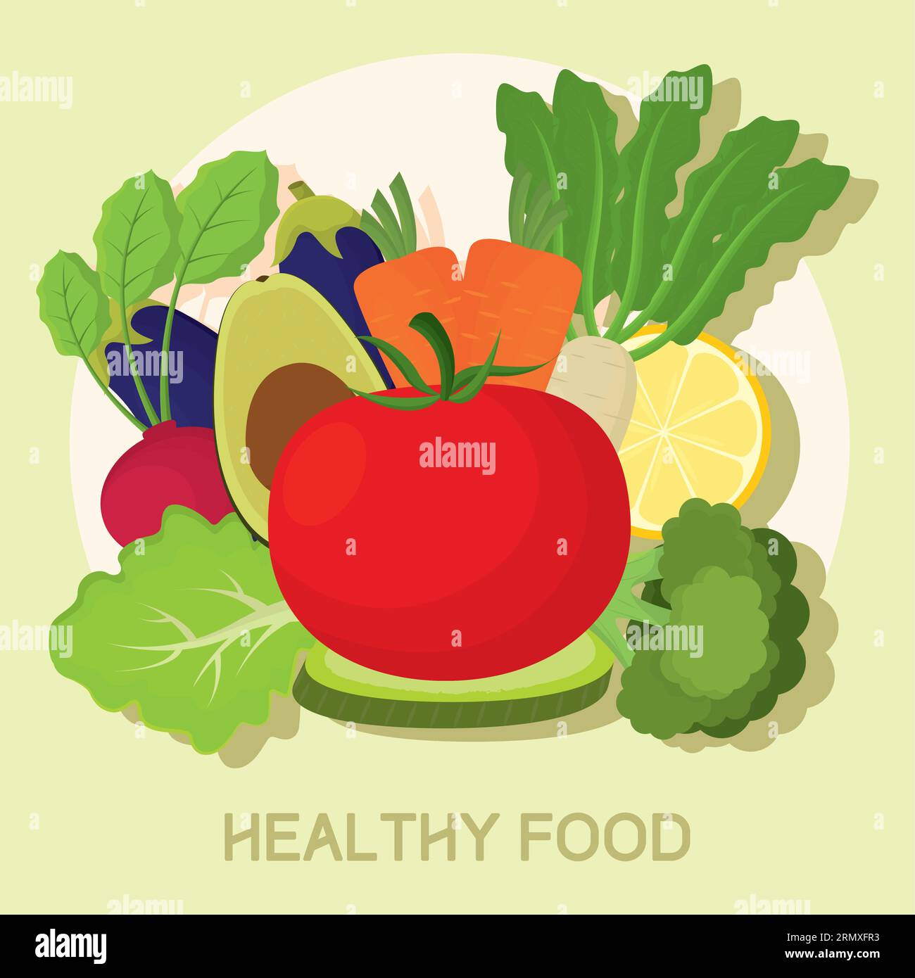 Isolated group of fruits Healthy food Vector Stock Vector Image & Art ...