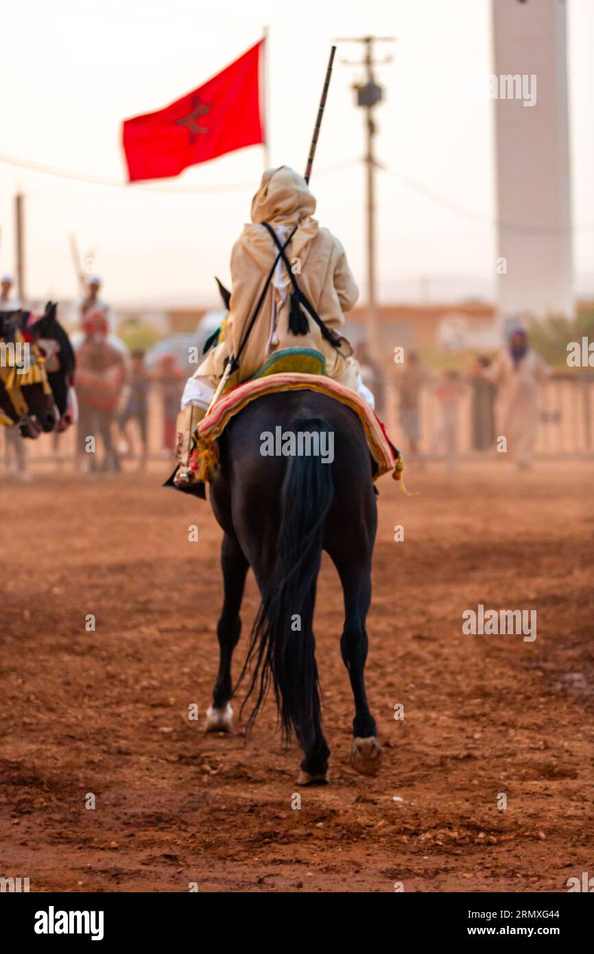 Equestrians participating in a traditional fancy dress event named ...