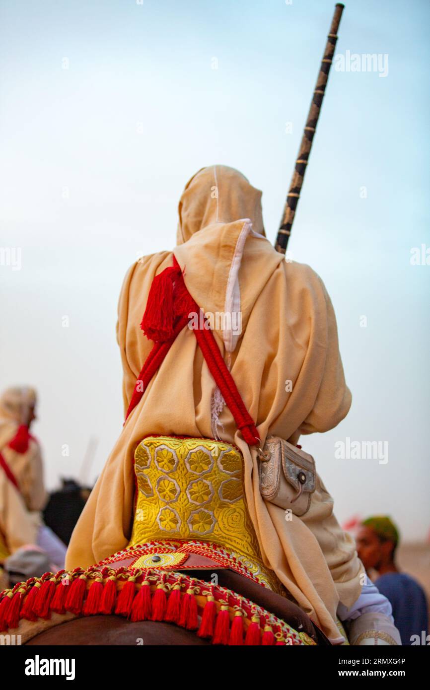 Equestrians participating in a traditional fancy dress event named ...