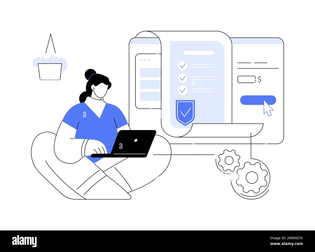 Buy license abstract concept vector illustration Stock Vector Image ...