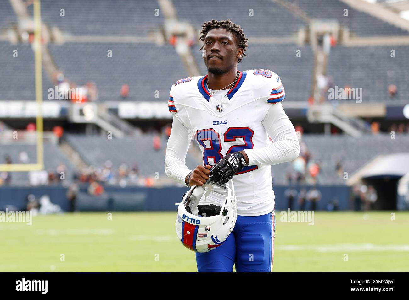 Buffalo Bills wide receiver Isaiah Coulter (82) walks off the field ...