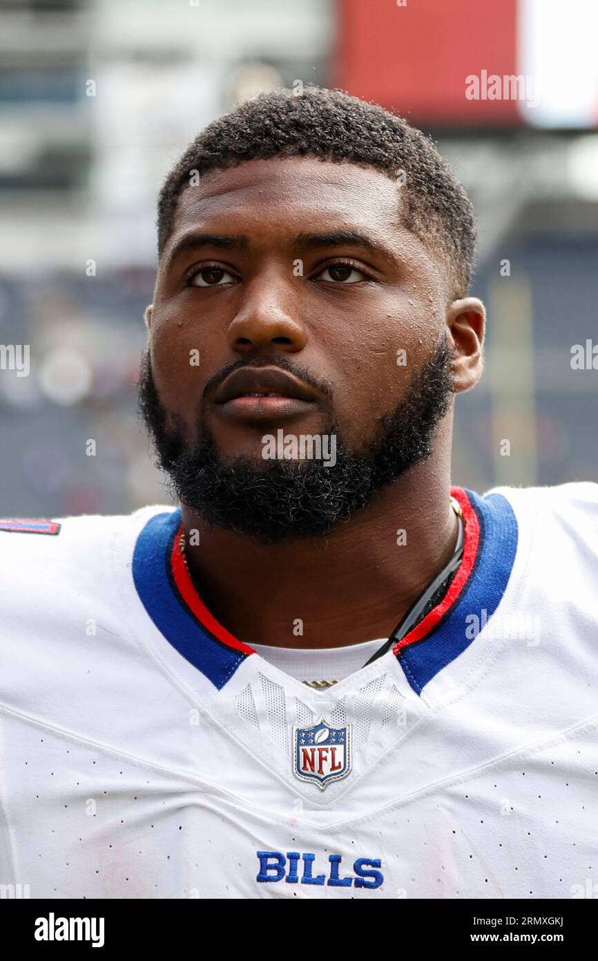 Buffalo Bills fullback Reggie Gilliam (41) walks off the field following an NFL preseason ...