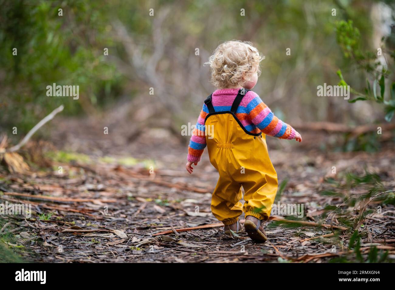 Child Walking Alone