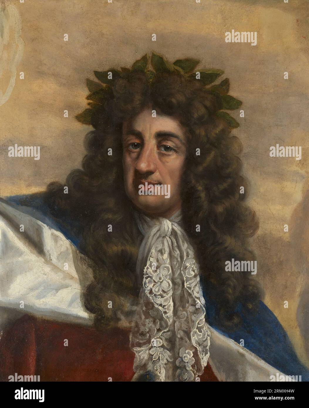 Charles II (1630-1685) 1684 by Antonio Verrio Stock Photo - Alamy