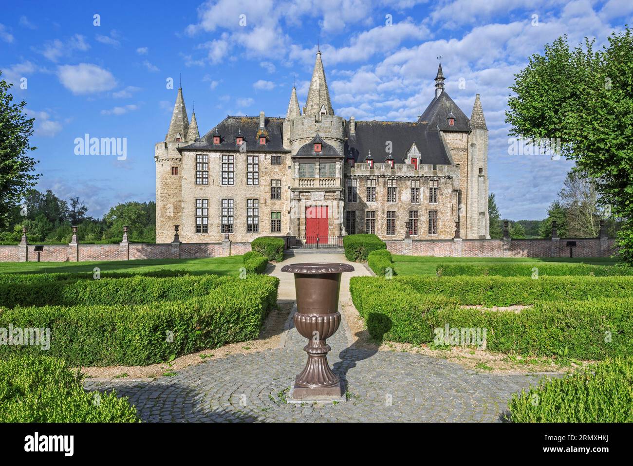 Kasteel van Laarne, medieval 14th -17th century moated castle near ...
