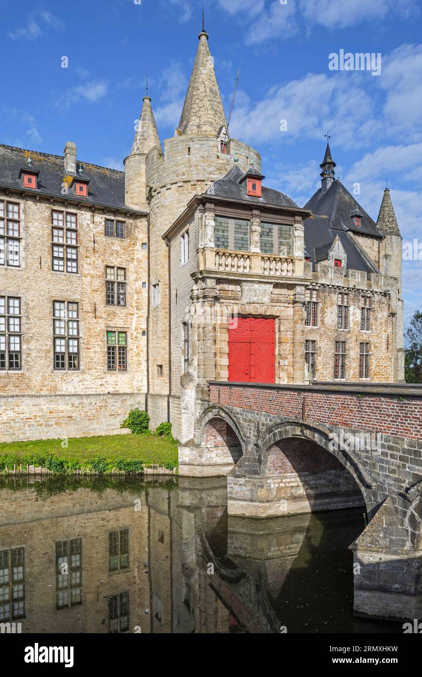 Kasteel van Laarne, medieval 14th -17th century moated castle near ...