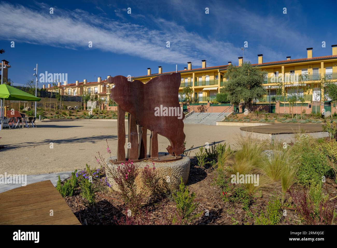 Monumento plaza de cataluña hi-res stock photography and images - Alamy