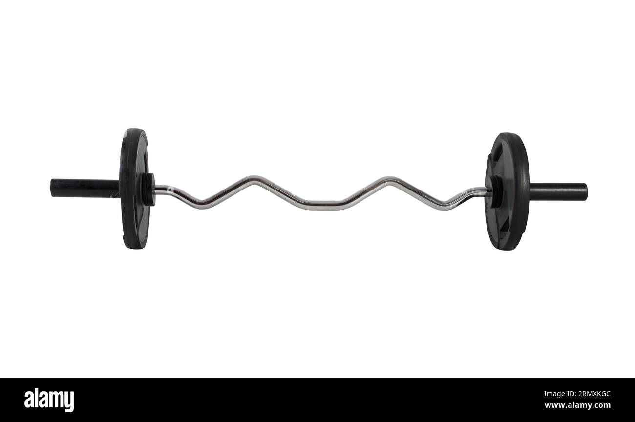 Curved barbell hi-res stock photography and images - Alamy